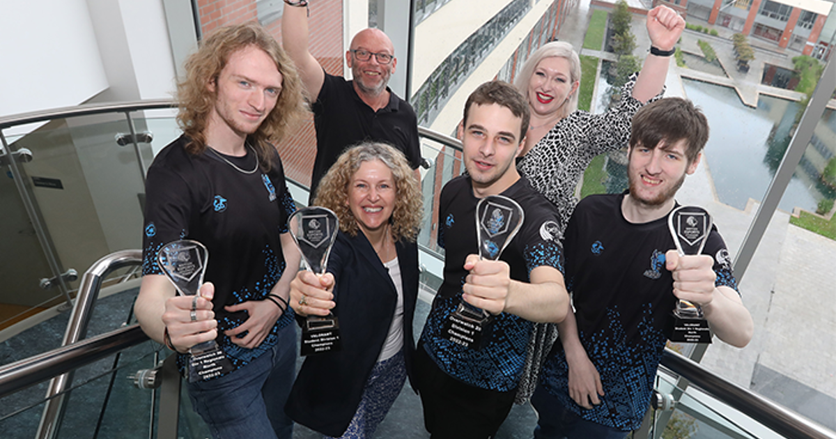 Belfast Met Named British Esports Student Double Champs!
